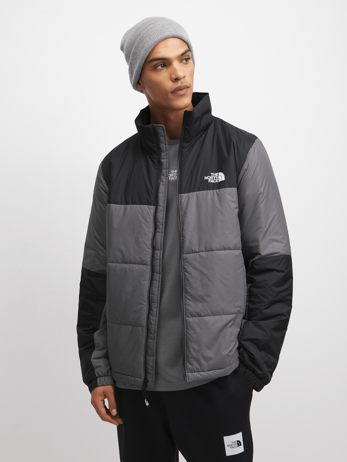 The North Face Mens Gosei Smoked Pearl Puffer Jacket | Bash