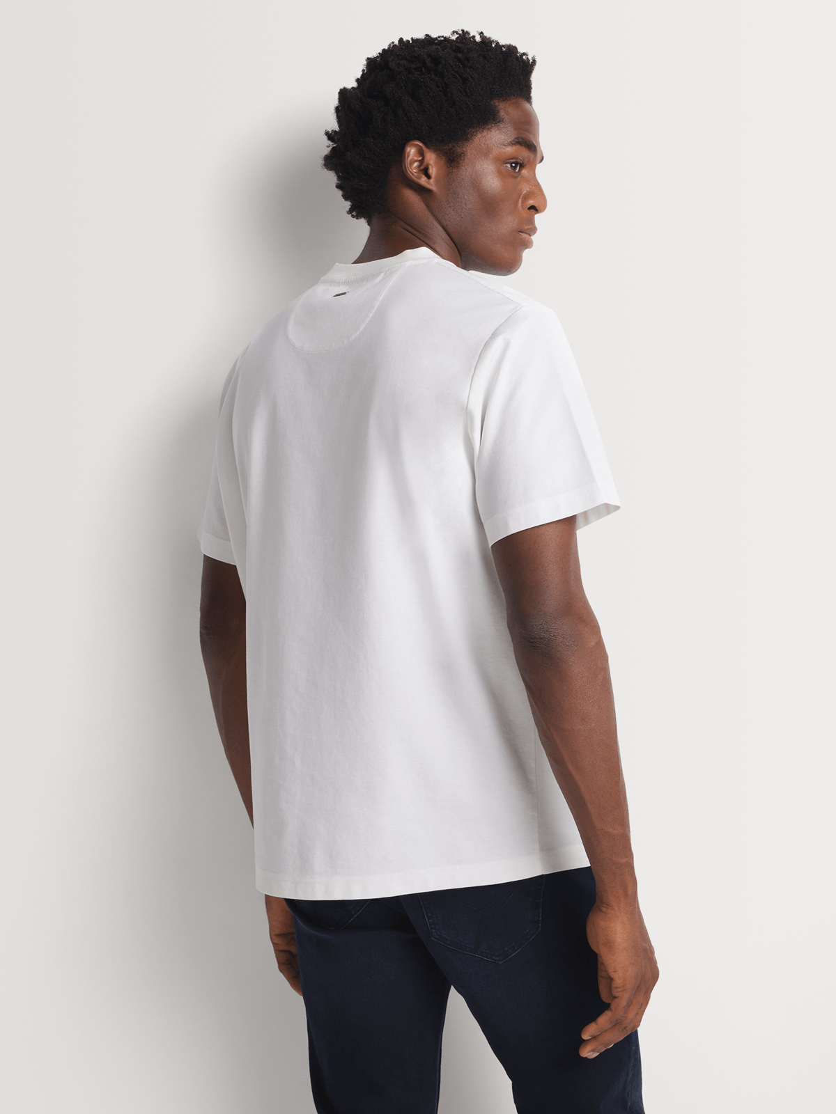Fabiani Men's White Logo T-shirt | Bash