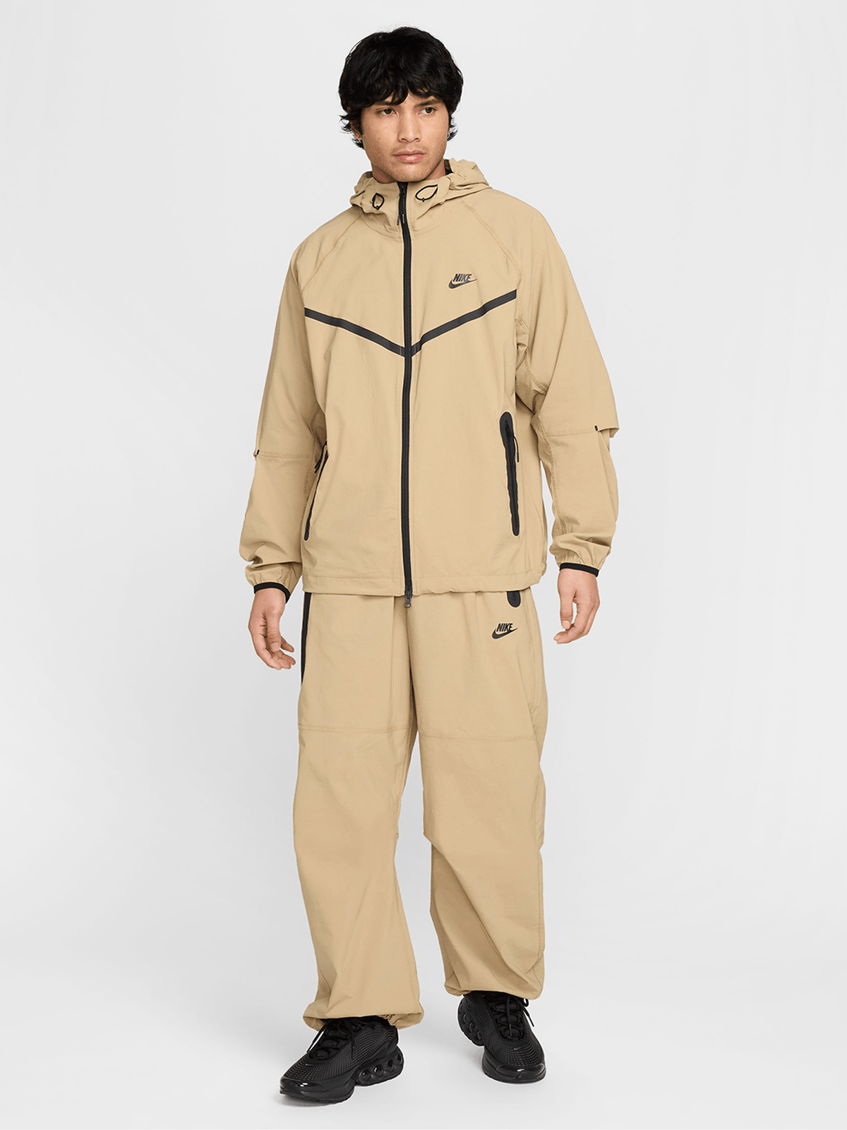 Nike Men's Tech Beige Oversized Pants | Bash