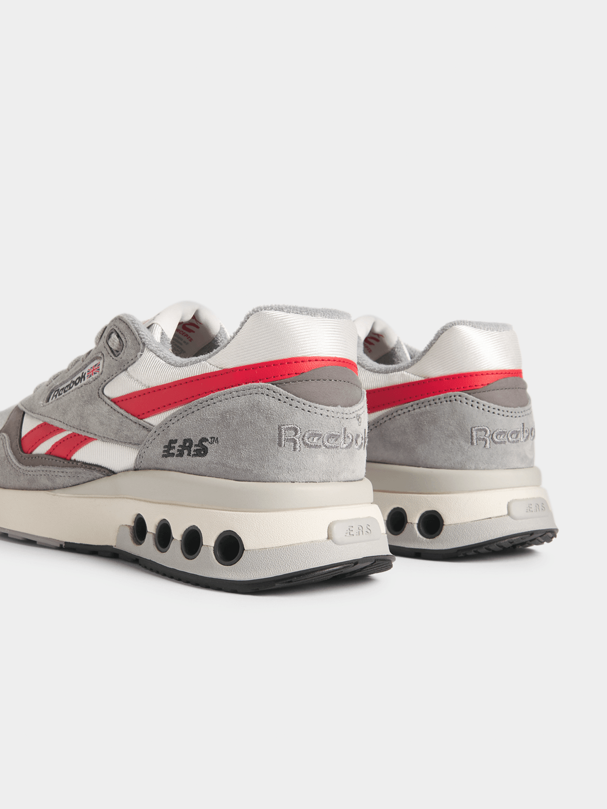 Reebok Men's ERS World Grey/Red Sneaker | Bash