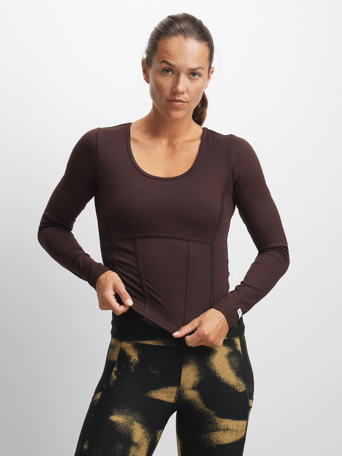 TS Womens Contour Performance Simply Taupe Tee | Bash