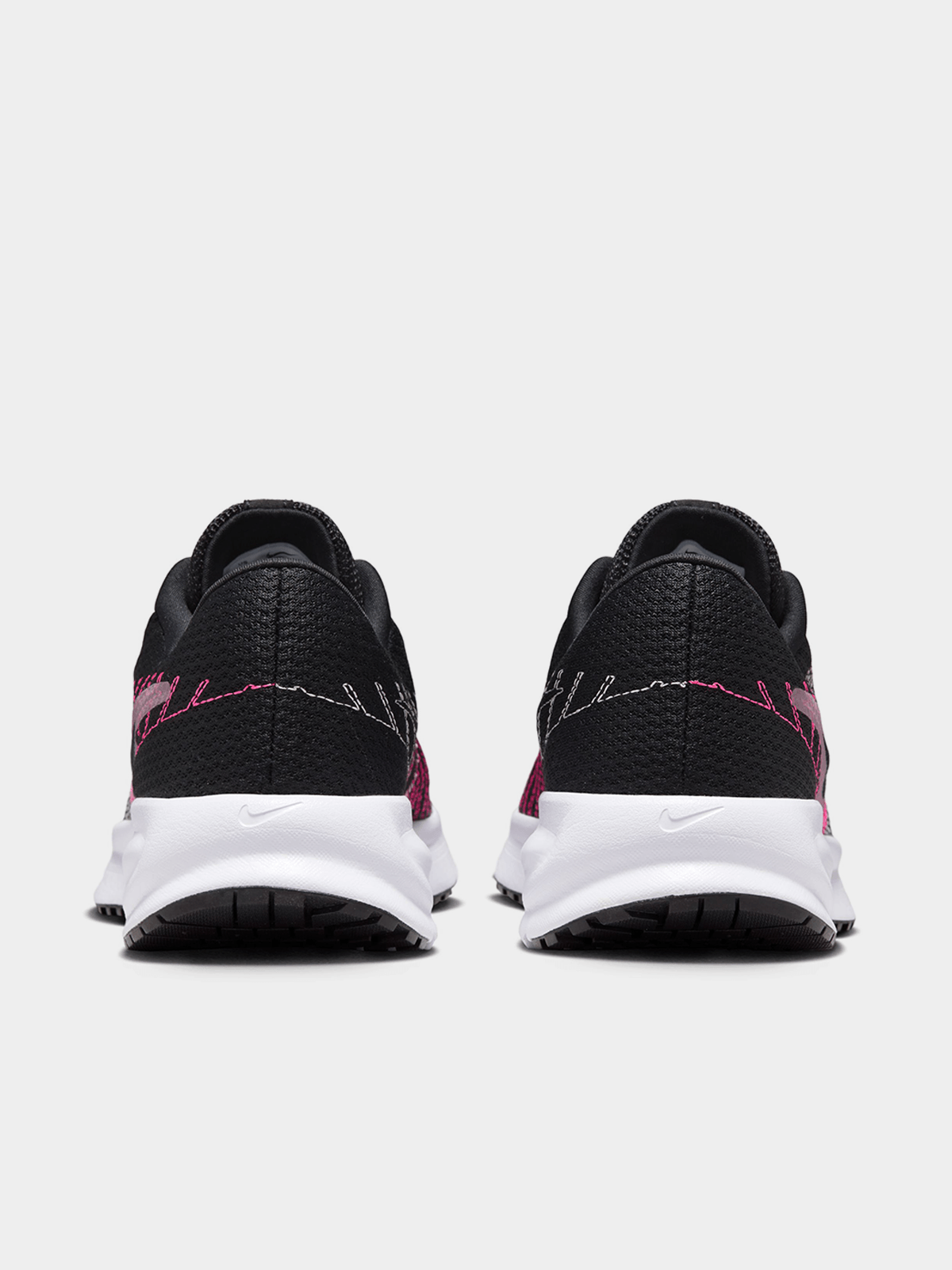 Nike Womens Run Defy Black/Elemental Pink Running Shoes | Bash