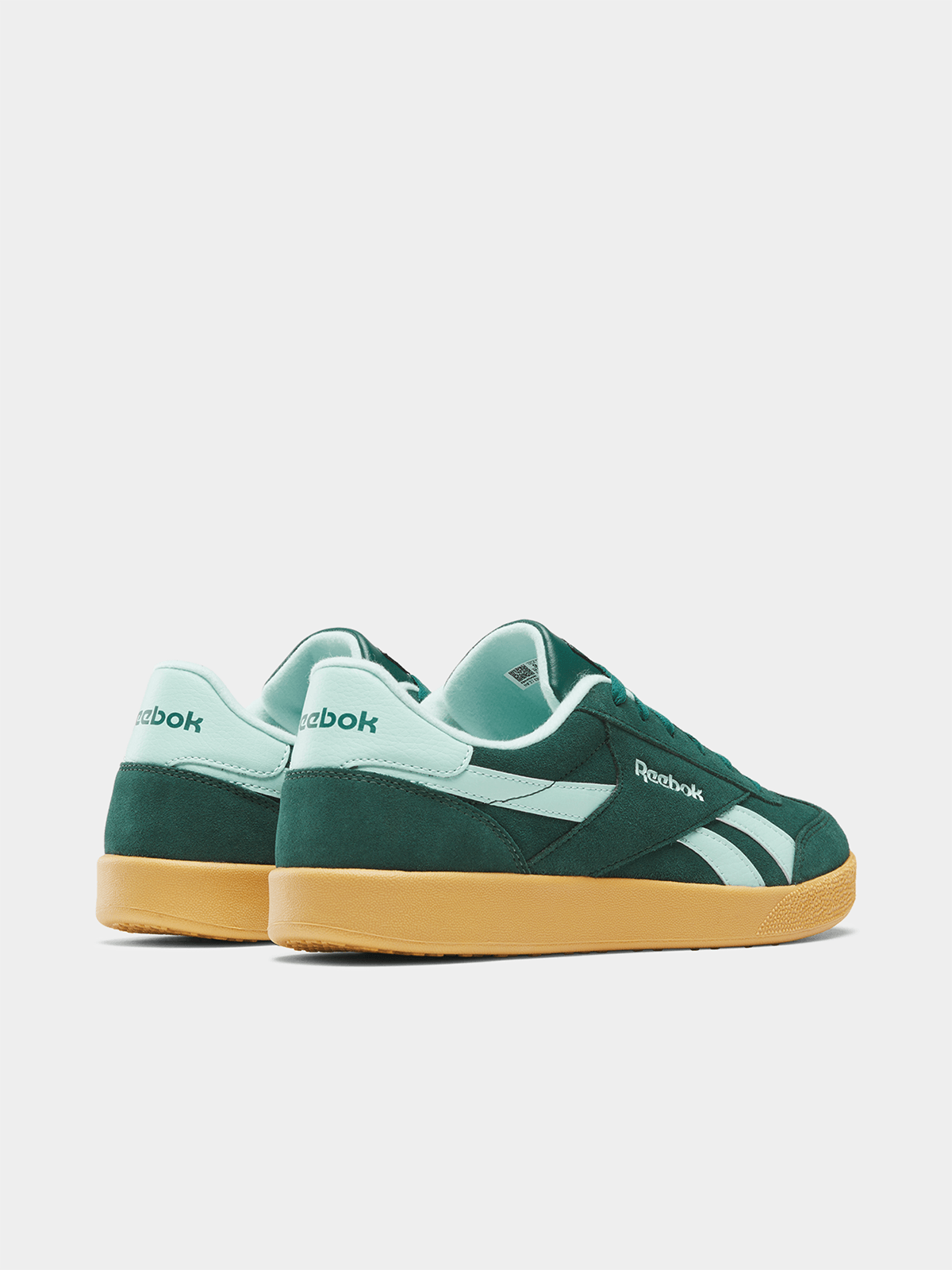 Reebok Mens Smash Edge Green/Gum Sneakers | Bash