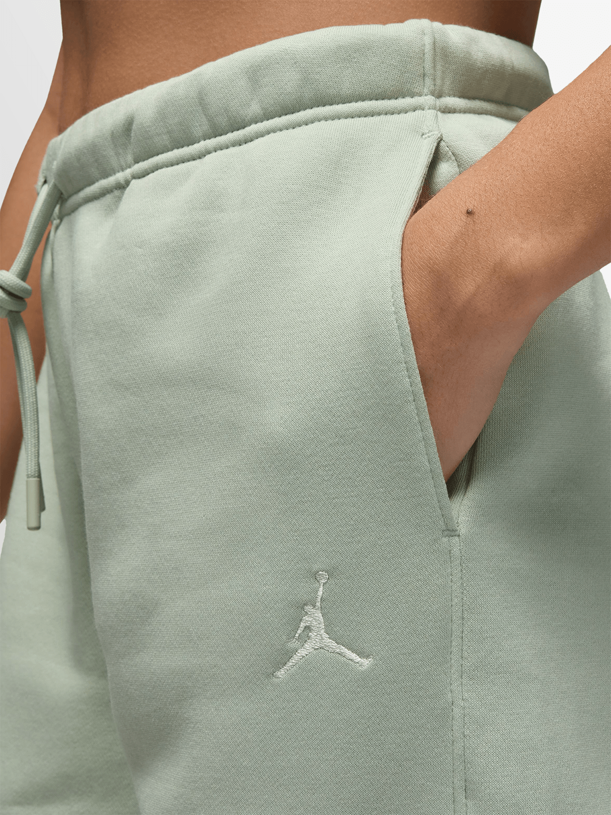 Jordan Women's Brooklyn Fleece Green Joggers | Bash