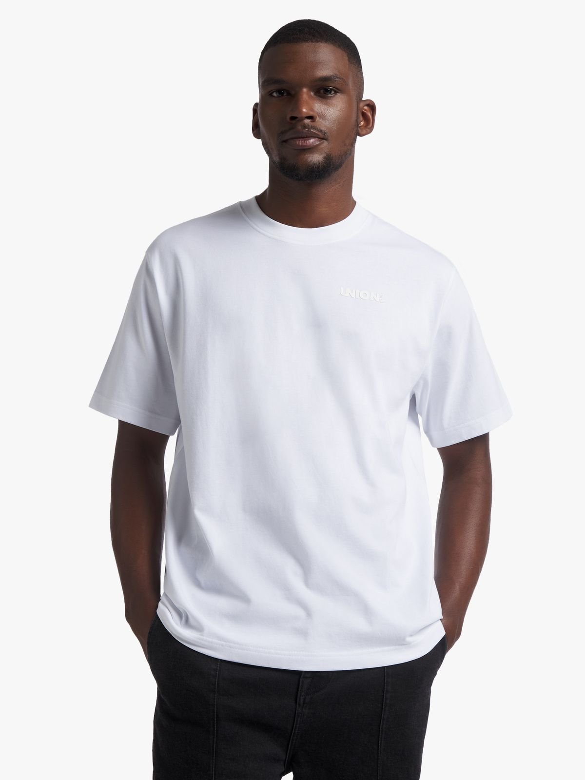 Union-DNM Men's Core White T-Shirt | Bash