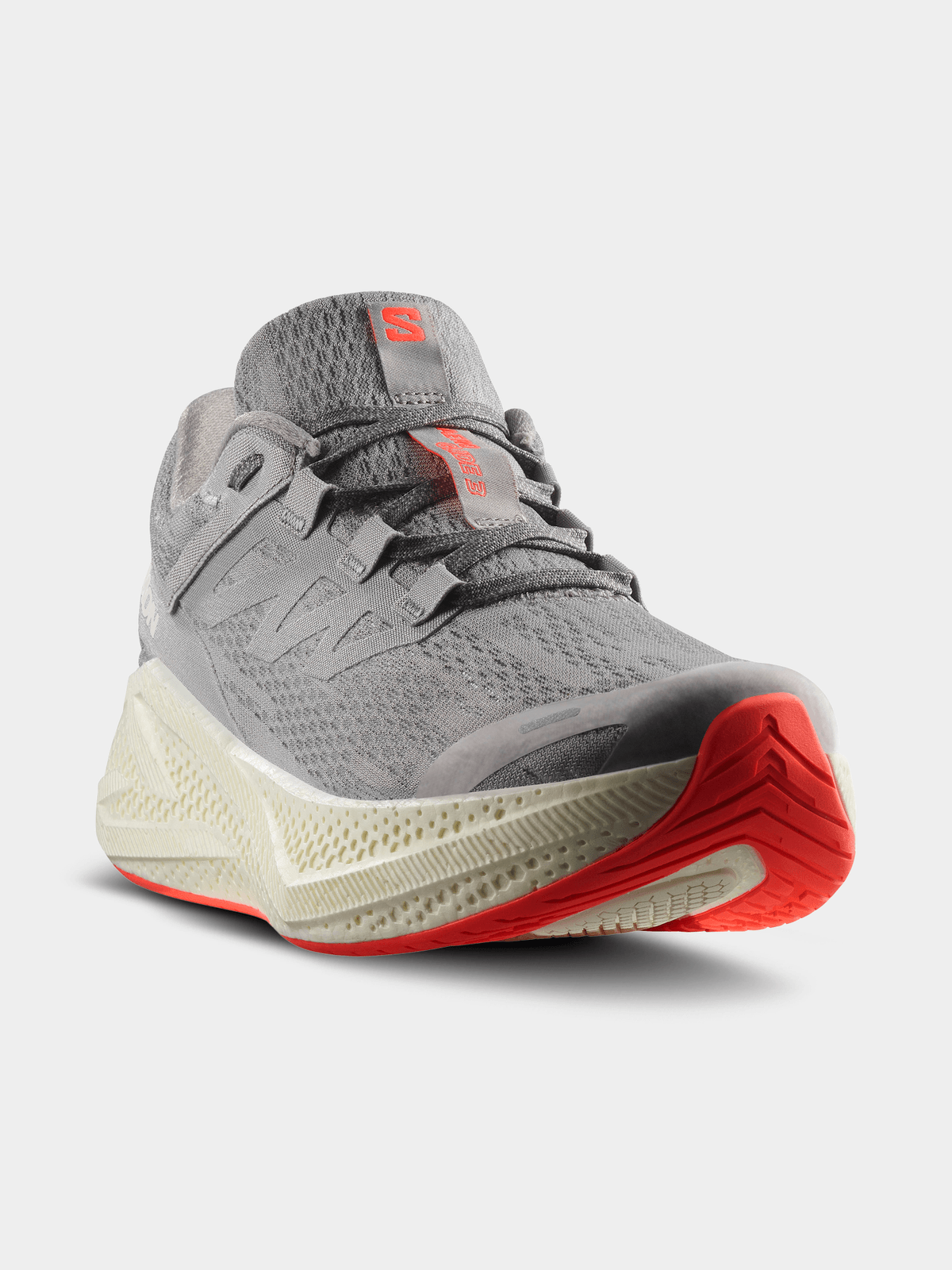 Salomon Mens Aero Glide 3 Grey/Cream Running Shoes | Bash