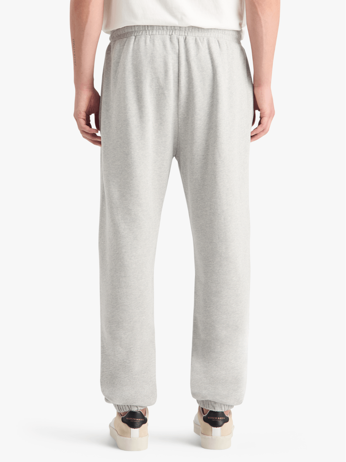 Men's Scotch & Soda Grey Core Logo Sweatpants | Bash