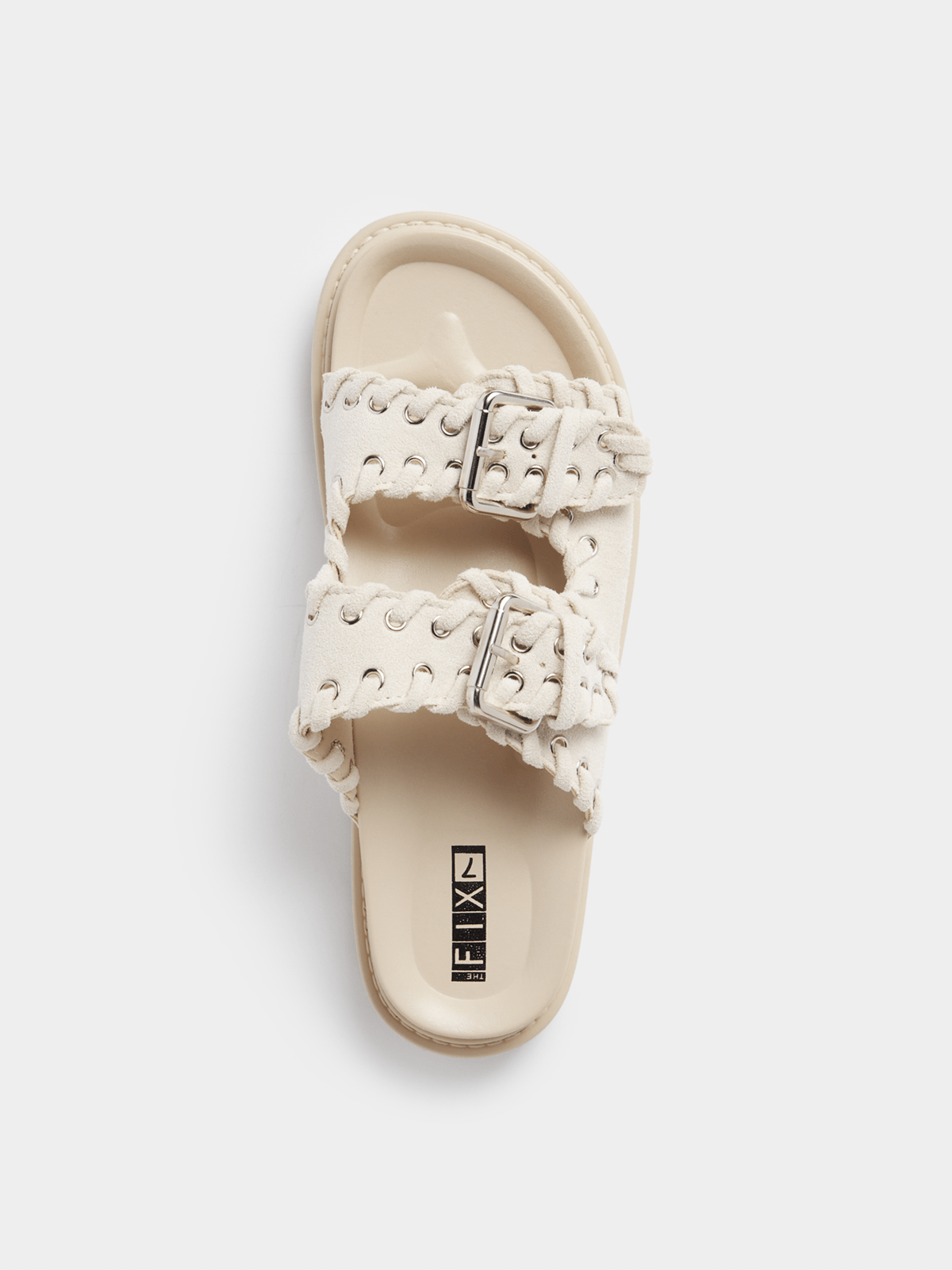The FIX Women's Natural Double Strap Sandal | Bash