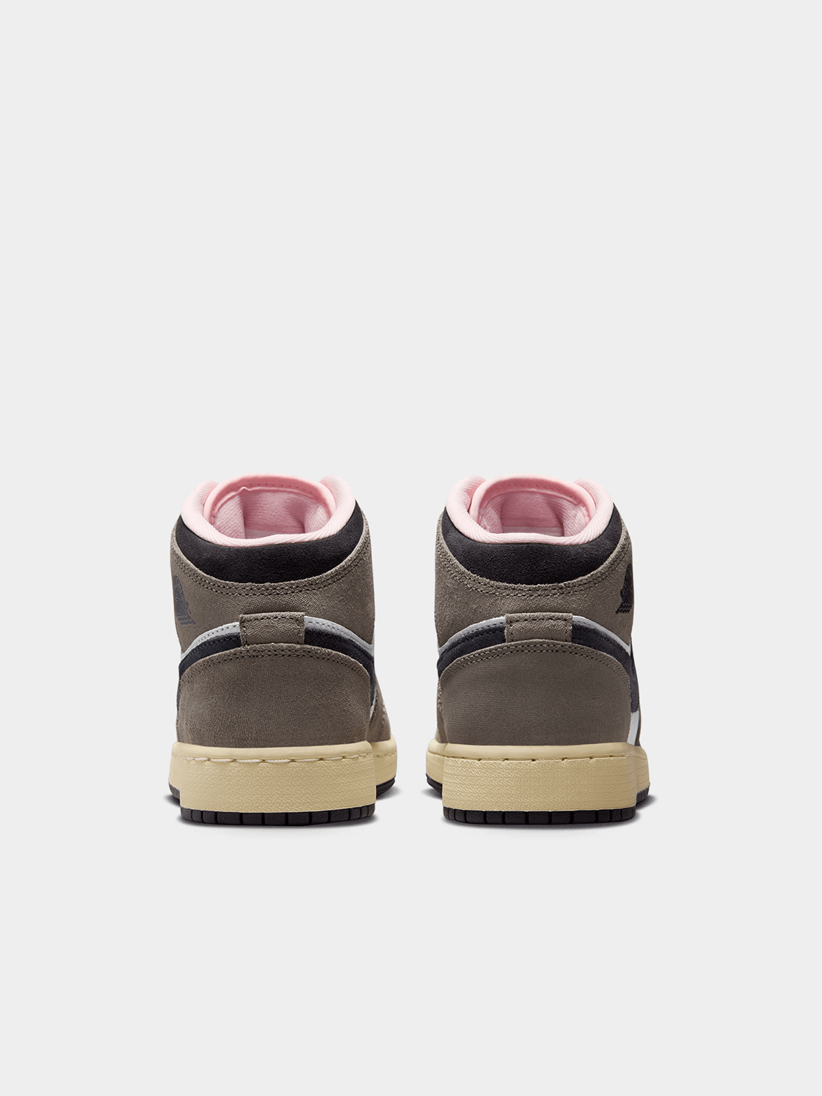 Jordan Junior 1 Mid SE Cave Stone/Oil Grey/White Sneaker | Bash