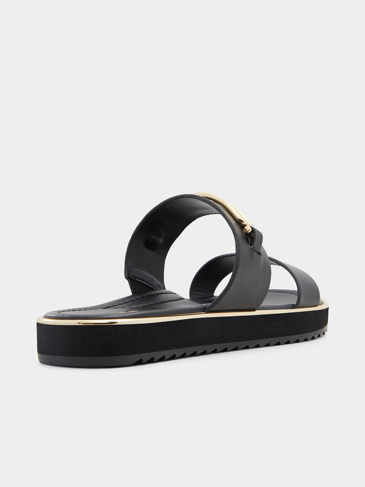 Women's Aldo LAGOON Black Sandals | Bash