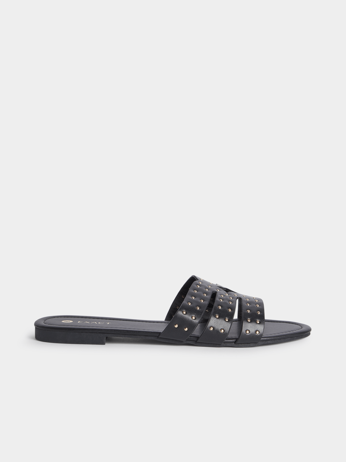 Exact Women's Black Studded Sandals | Bash