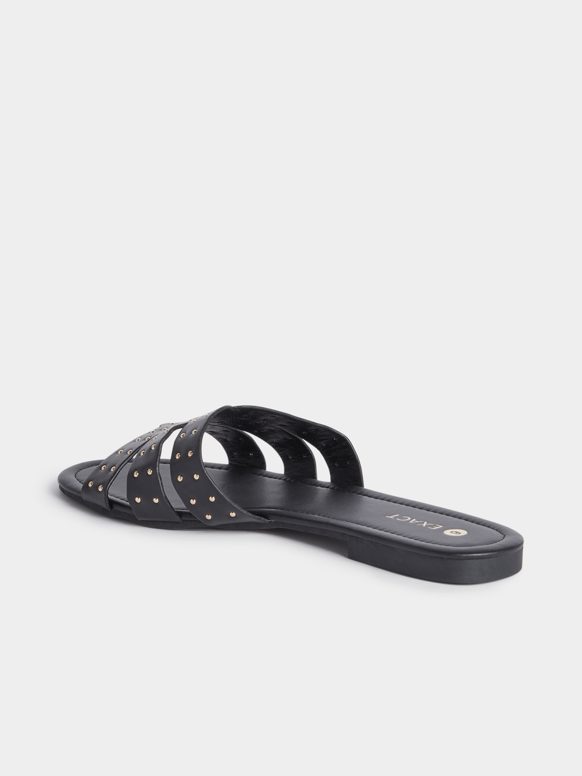 Exact Women's Black Studded Sandals | Bash