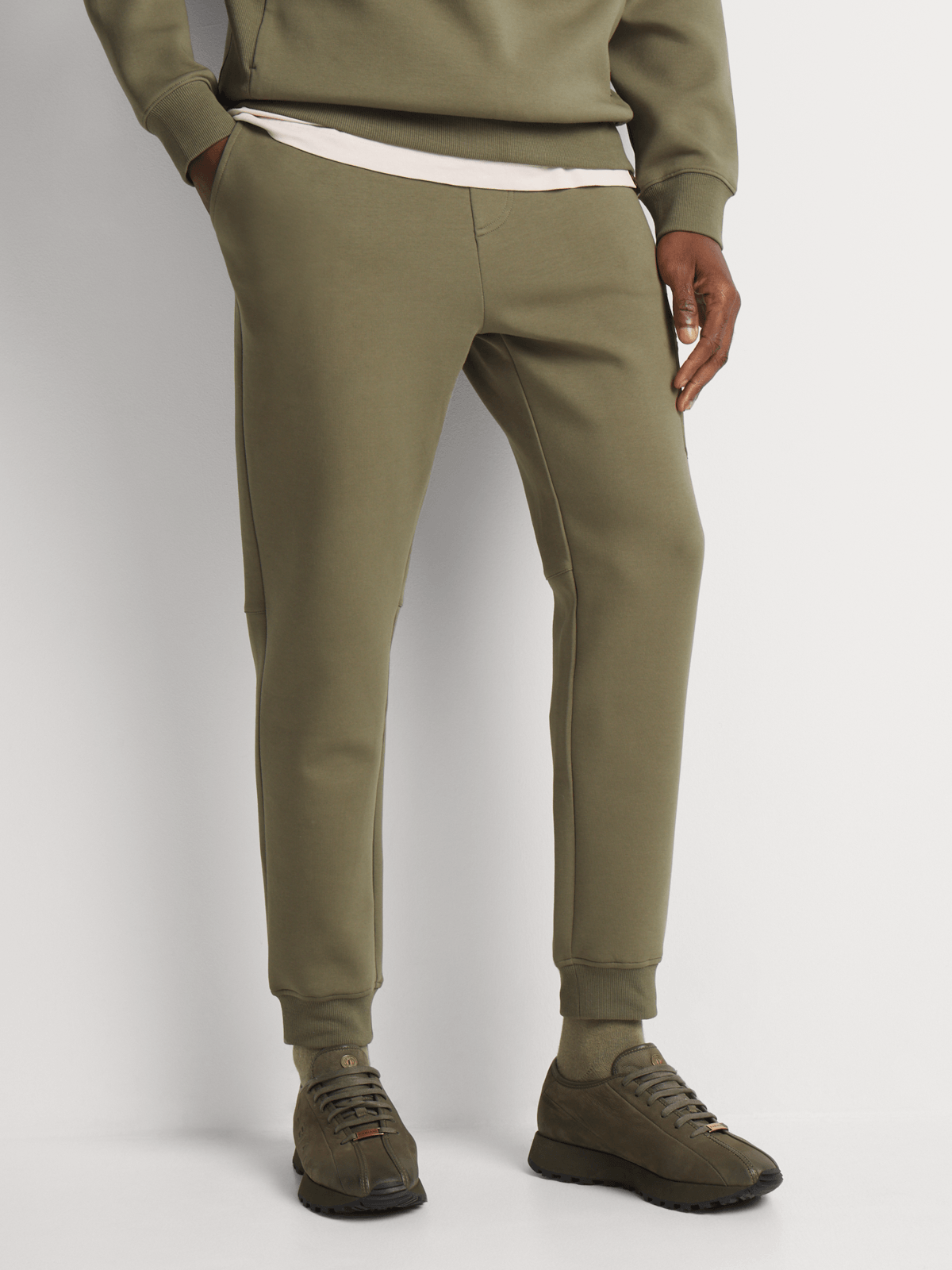Fabiani Men's Green Fatigue Utility Sweatpants | Bash