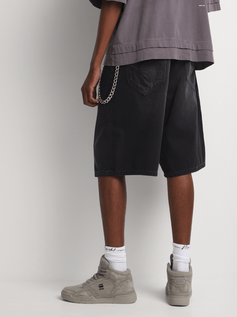 Relay Jeans Men's Black Denim Jorts | Bash