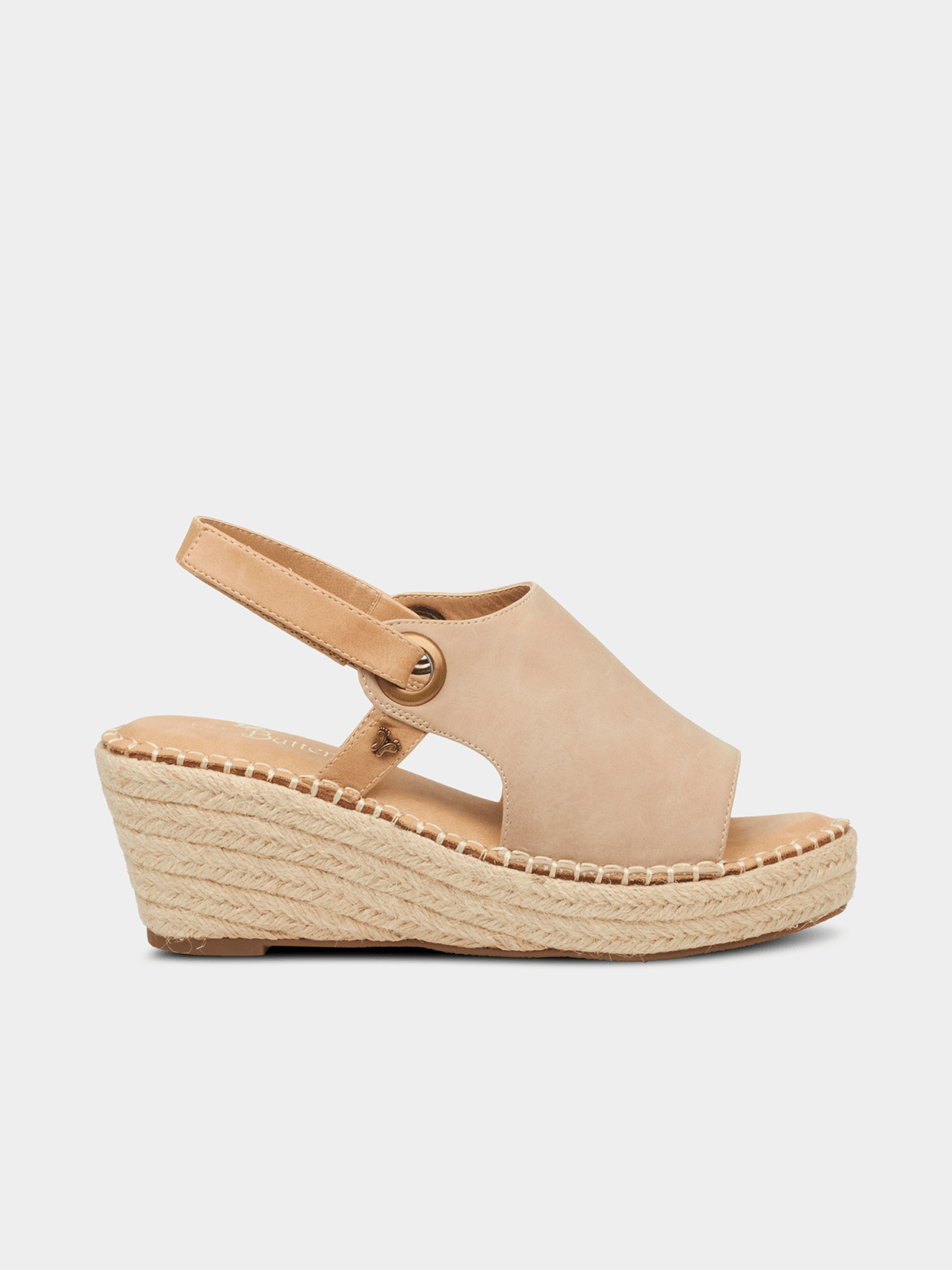 Women's Butterfly Feet Beige Lanah 1 Wedges | Bash