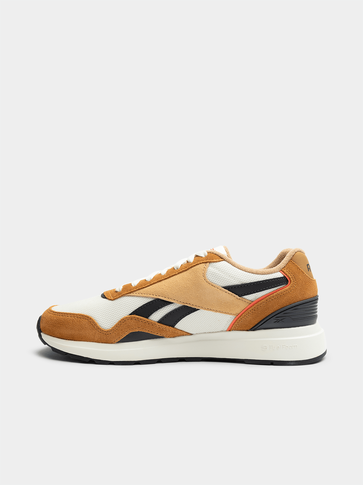 Mens Reebok GL1100 Brown/White Sneaker | Bash
