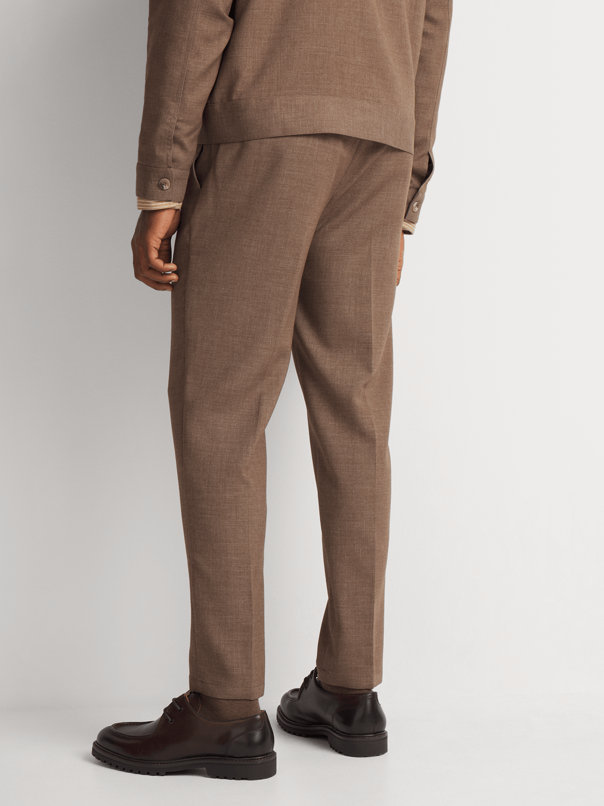 Markham Men's Slim Knit Stretch Beige Jogger | Bash