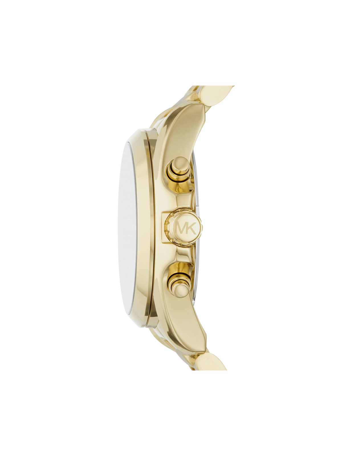 Michael Kors Ladies Bradshaw Gold Tone Chronograph Watch | Bash