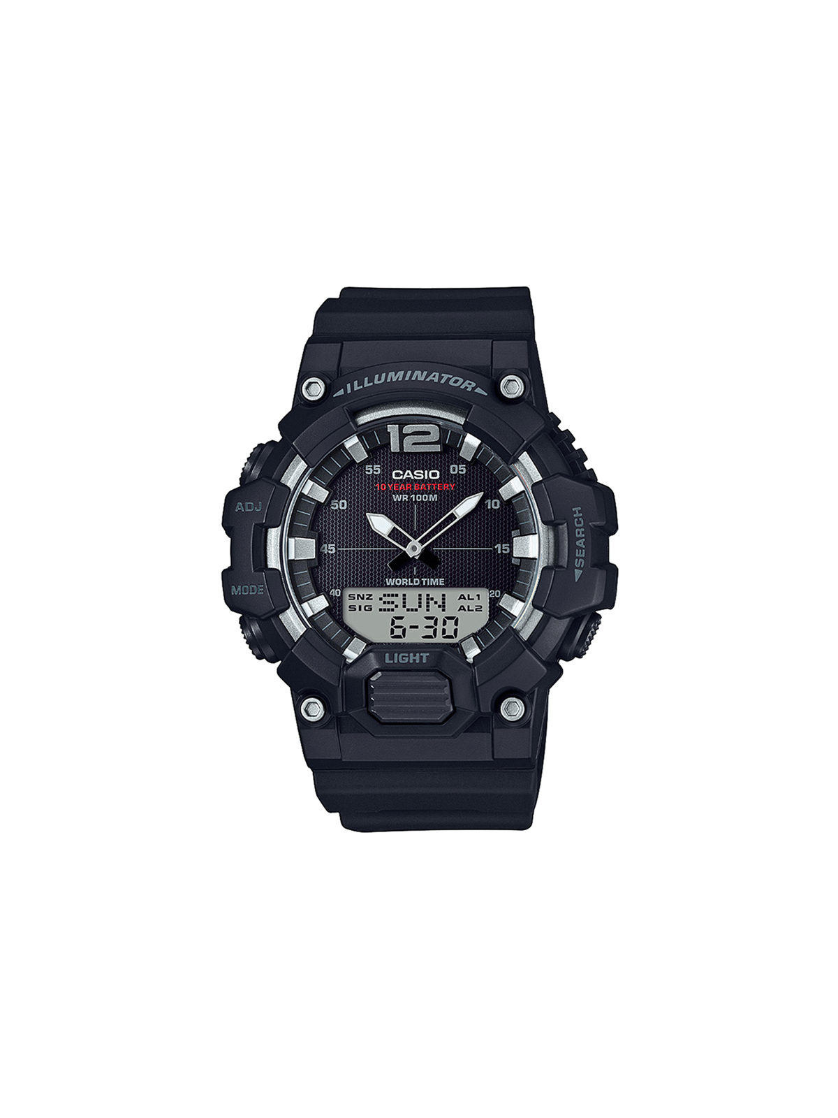 Casio Men's Classic Quartz Watch with Resin Strap | Bash