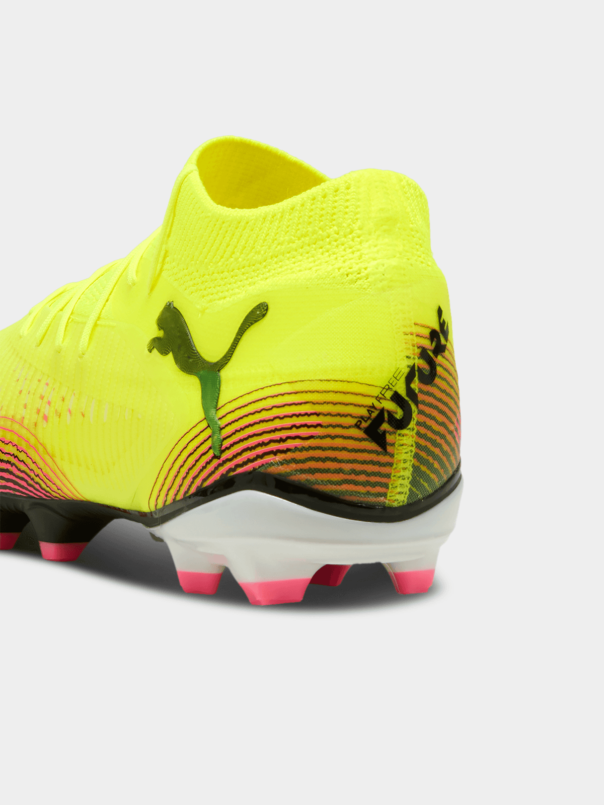 Puma Mens Future 8 Pro FG/AG Yellow Boots | Bash