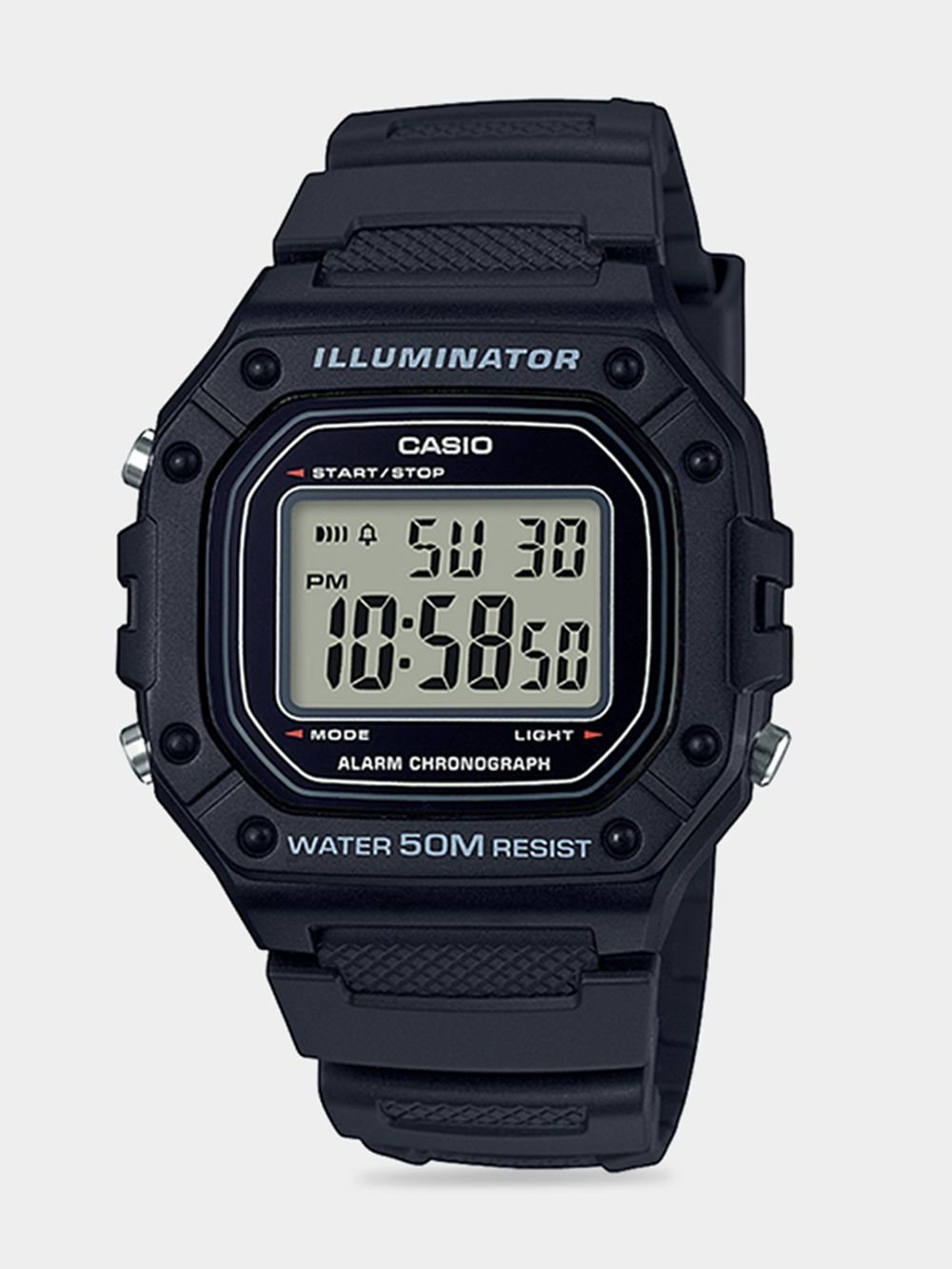 Casio Mens Black Digital Watch | Bash