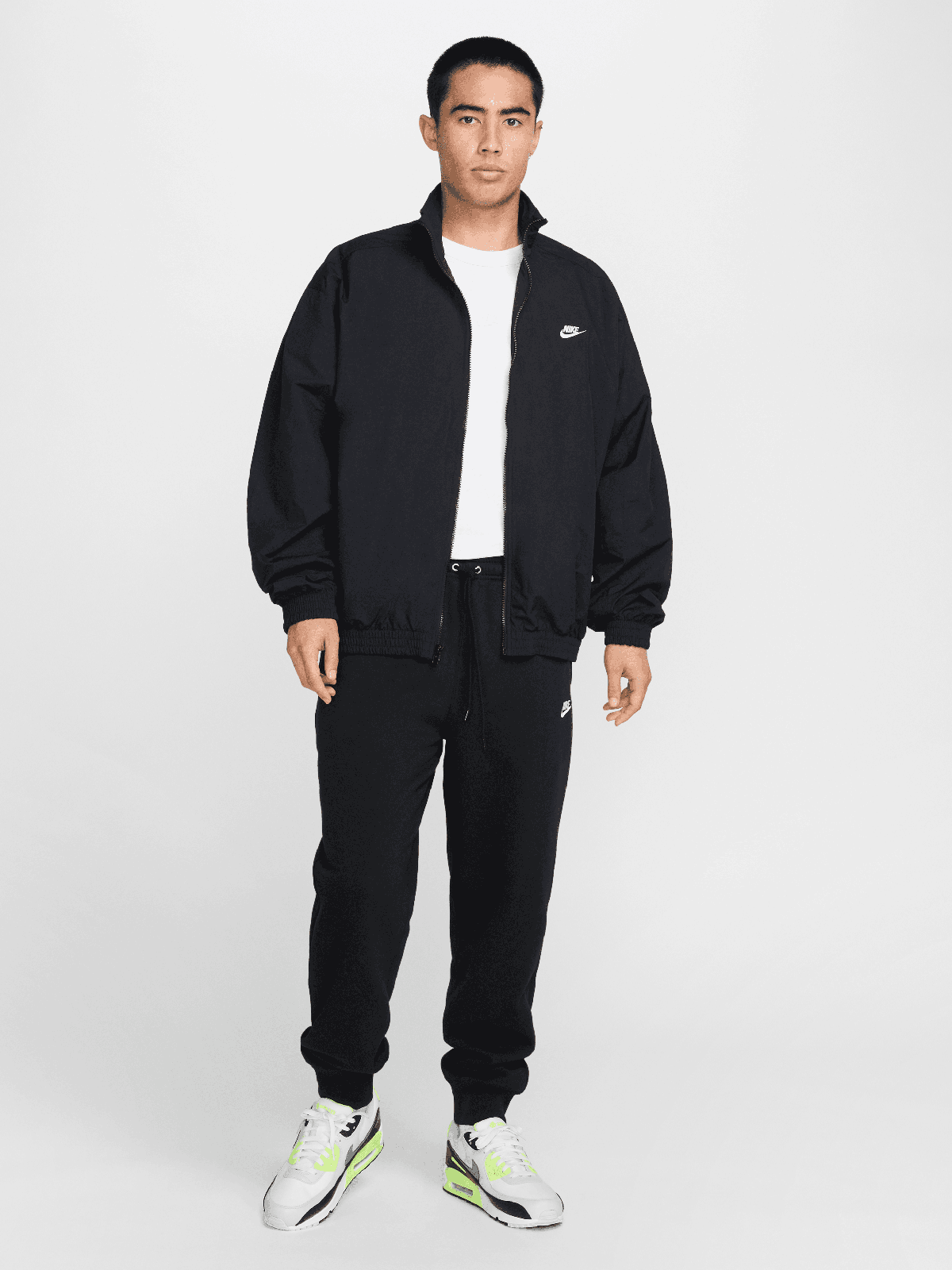 Nike Men's Club Black Joggers | Bash