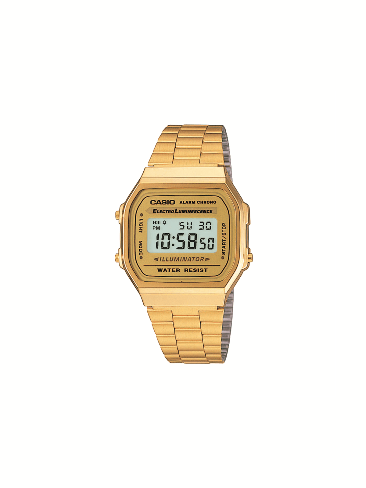 Casio Retro Gold Tone Digital Watch | Bash