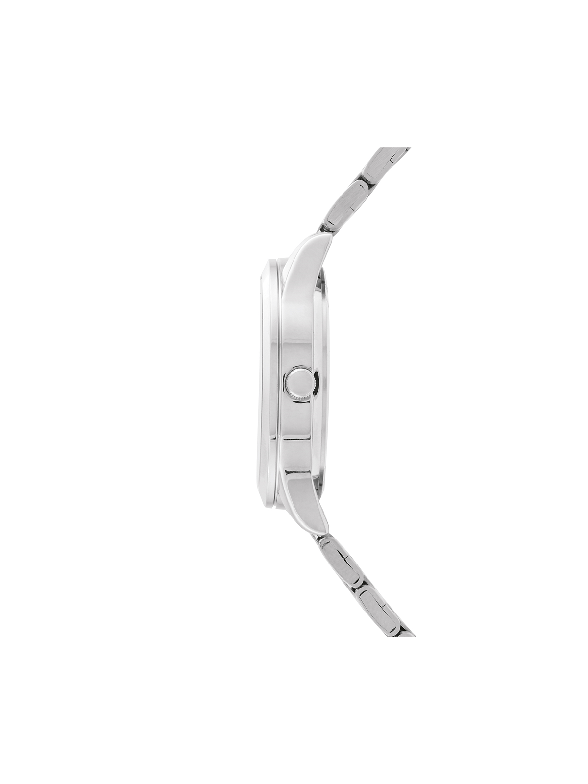 Tempo Men’s Silver & Black Tone Bracelet Watch | Bash