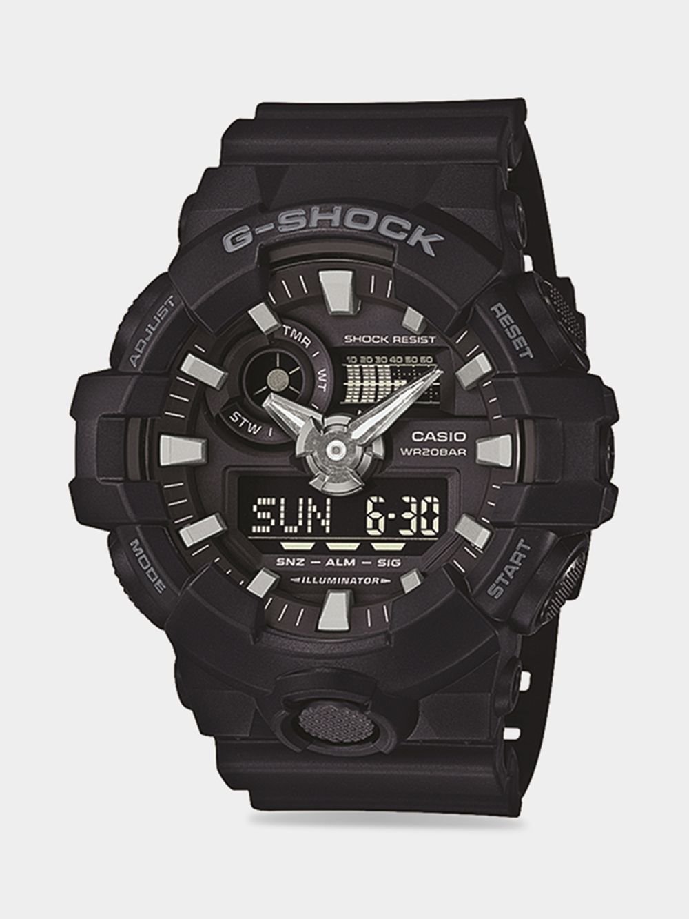 Casio G-Shock Ana Digi Black Resin Watch | Bash