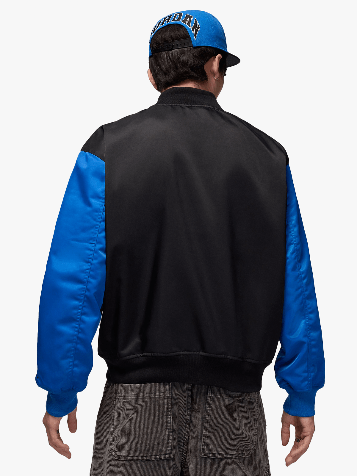 Jordan Men's Brooklyn University Varsity Black Jacket | Bash