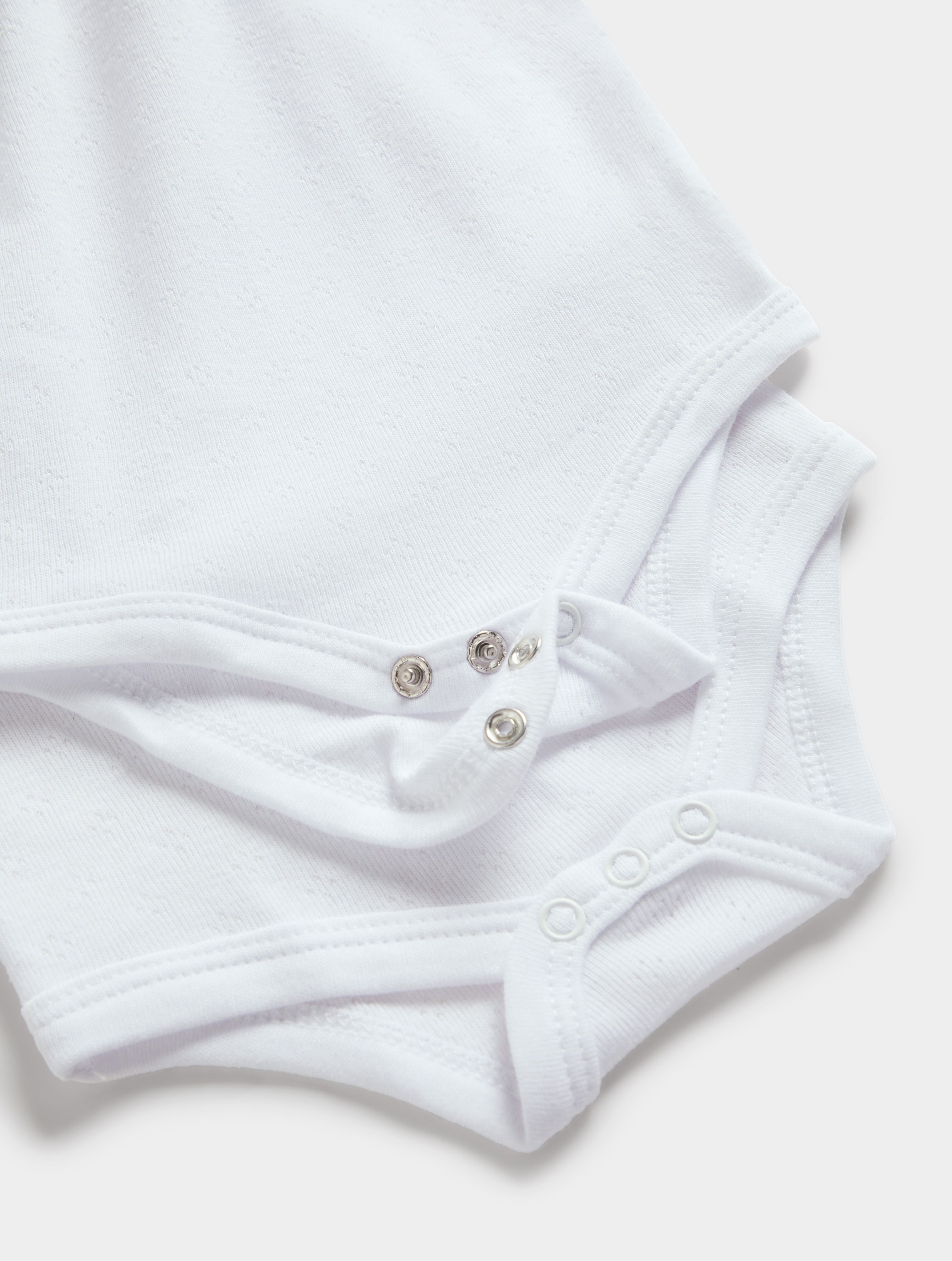 Jet Infant Boys White 2 Pack Bodyvest | Bash