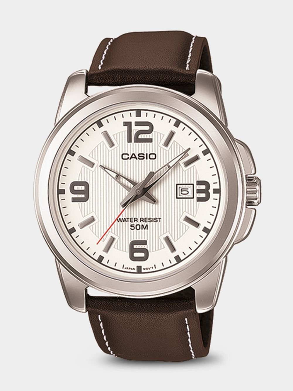 Casio Classic Brown Leather Watch | Bash