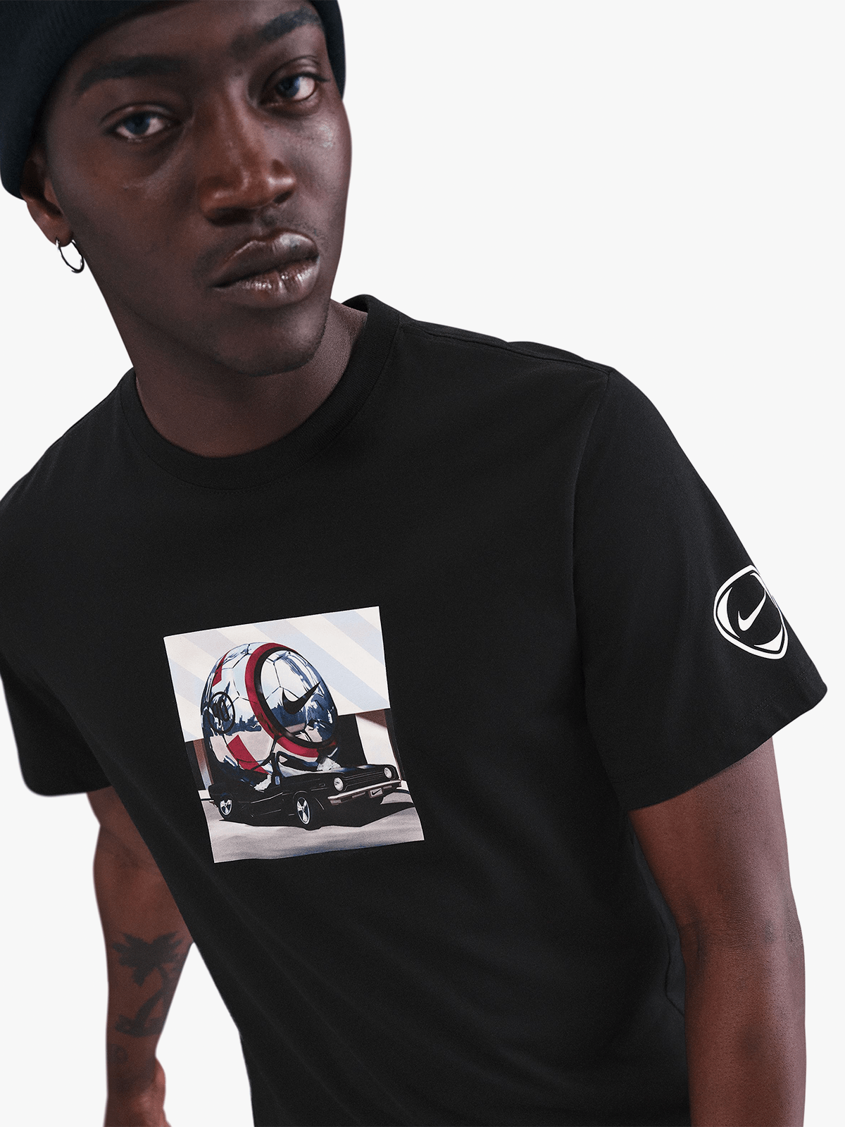 Nike Mens Graphic Black Tee | Bash