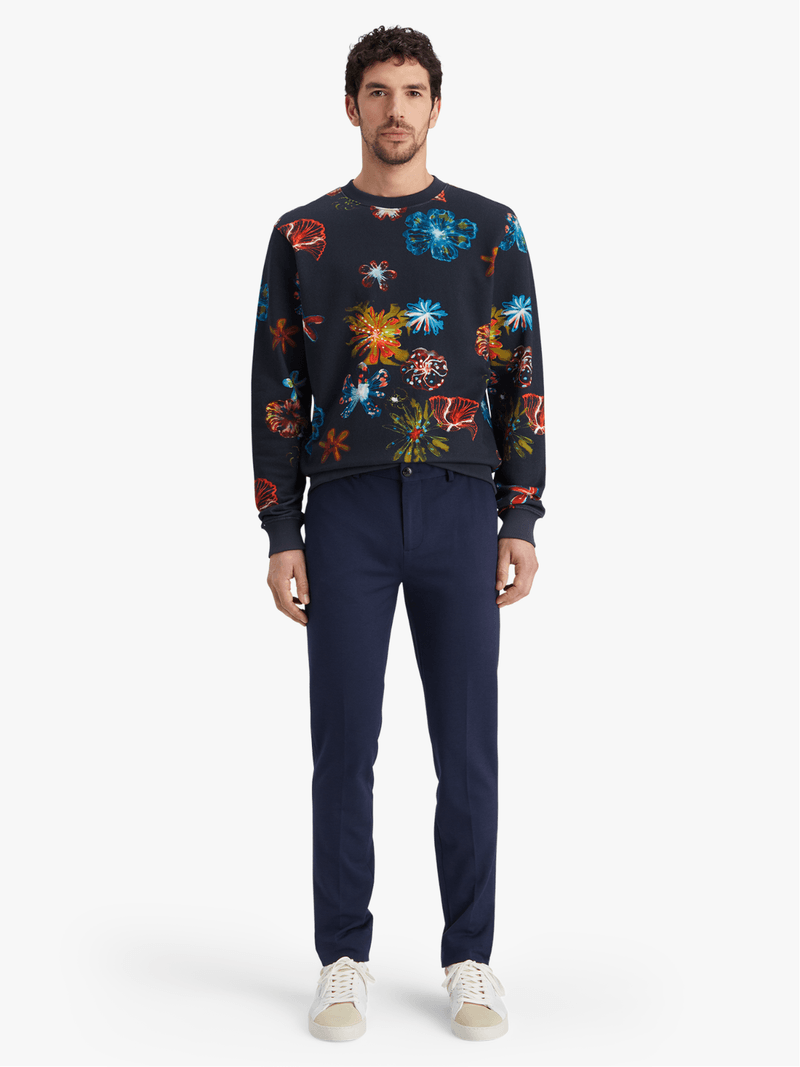Men's Scotch & Soda Multi All Over Digital Print Sweater | Bash