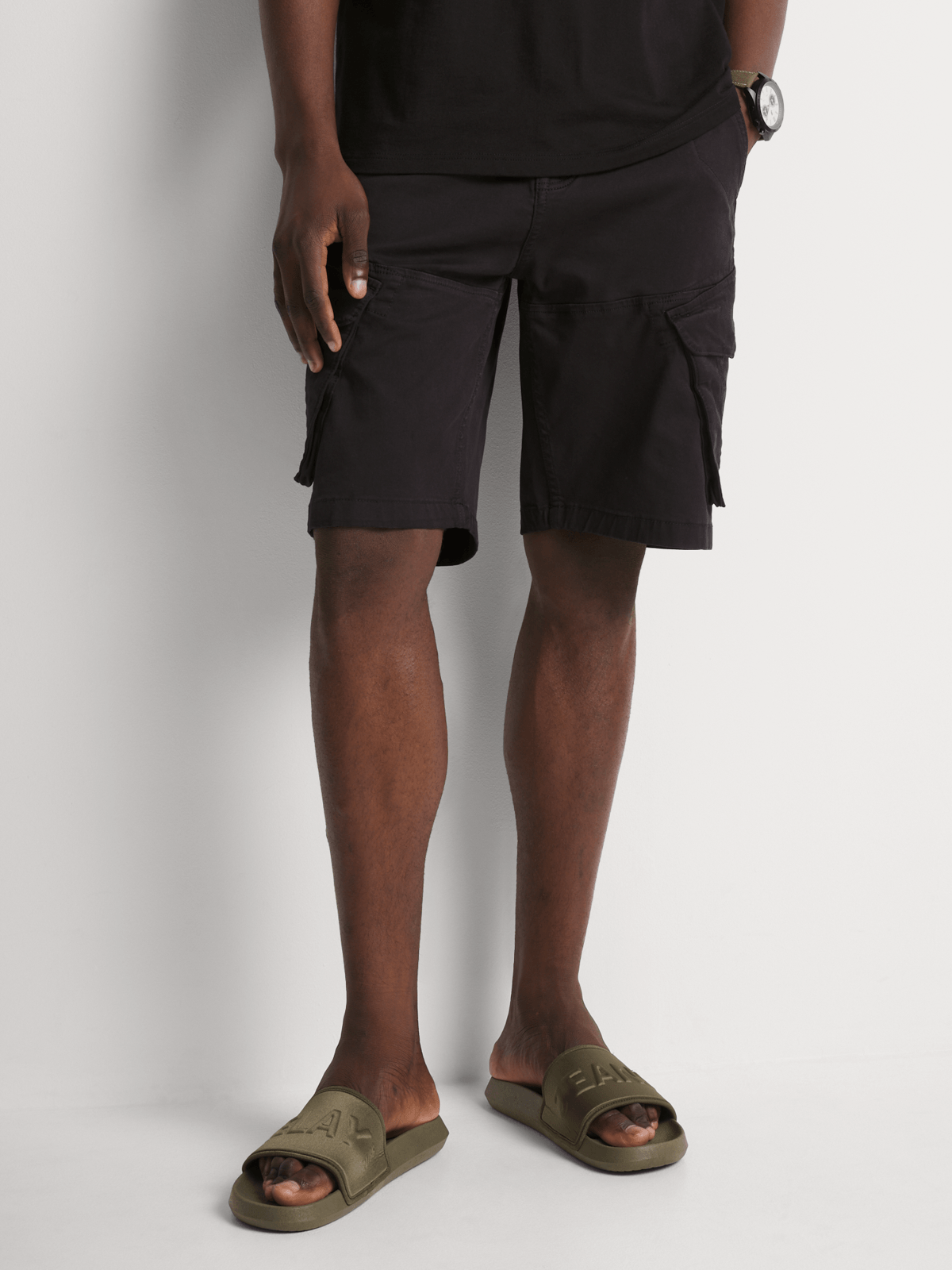 Relay Jeans Men's Mono Neoprene Fatigue Slides | Bash