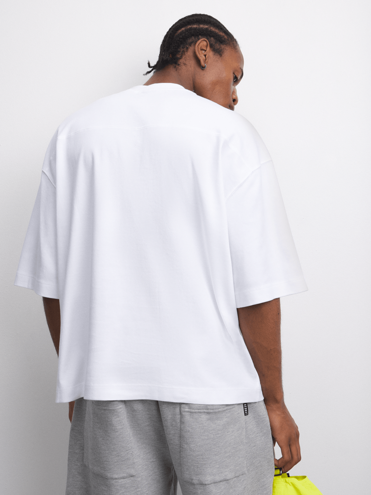 Redbat Classics Men's White Boxy T-Shirt | Bash