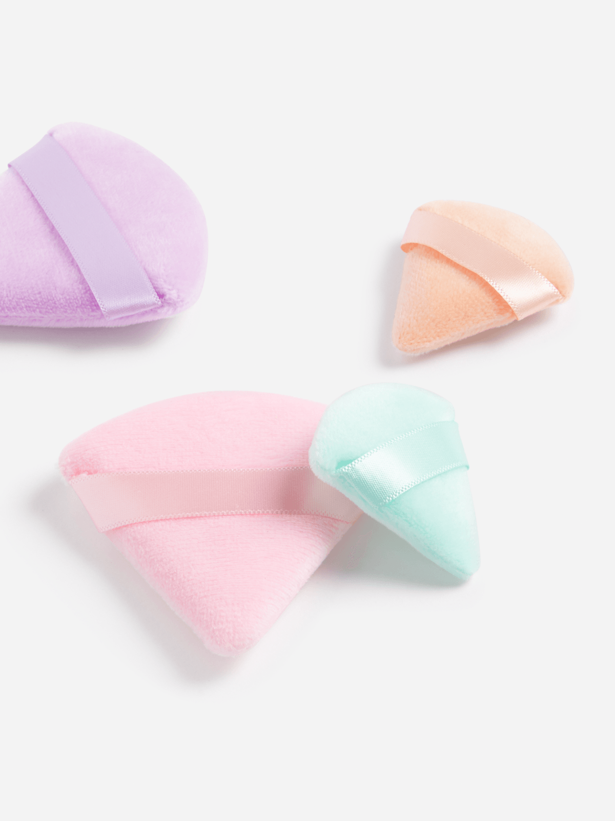 Colours Limited Pastels 4 Piece Triangle Powder Puff | Bash