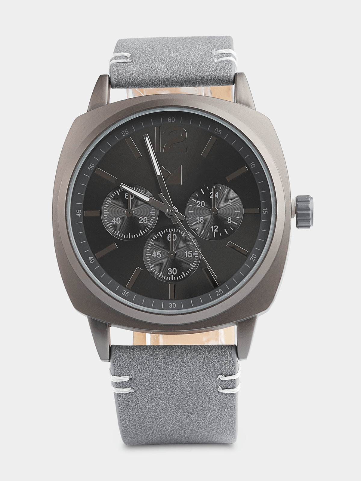 Markham Men's Classic Square Grey Watch | Bash