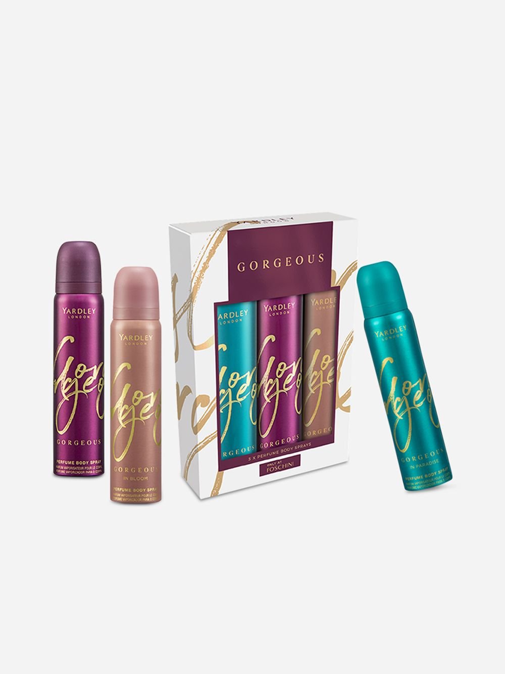 Yardley Gorgeous Body Spray Trio Gift Set | Bash