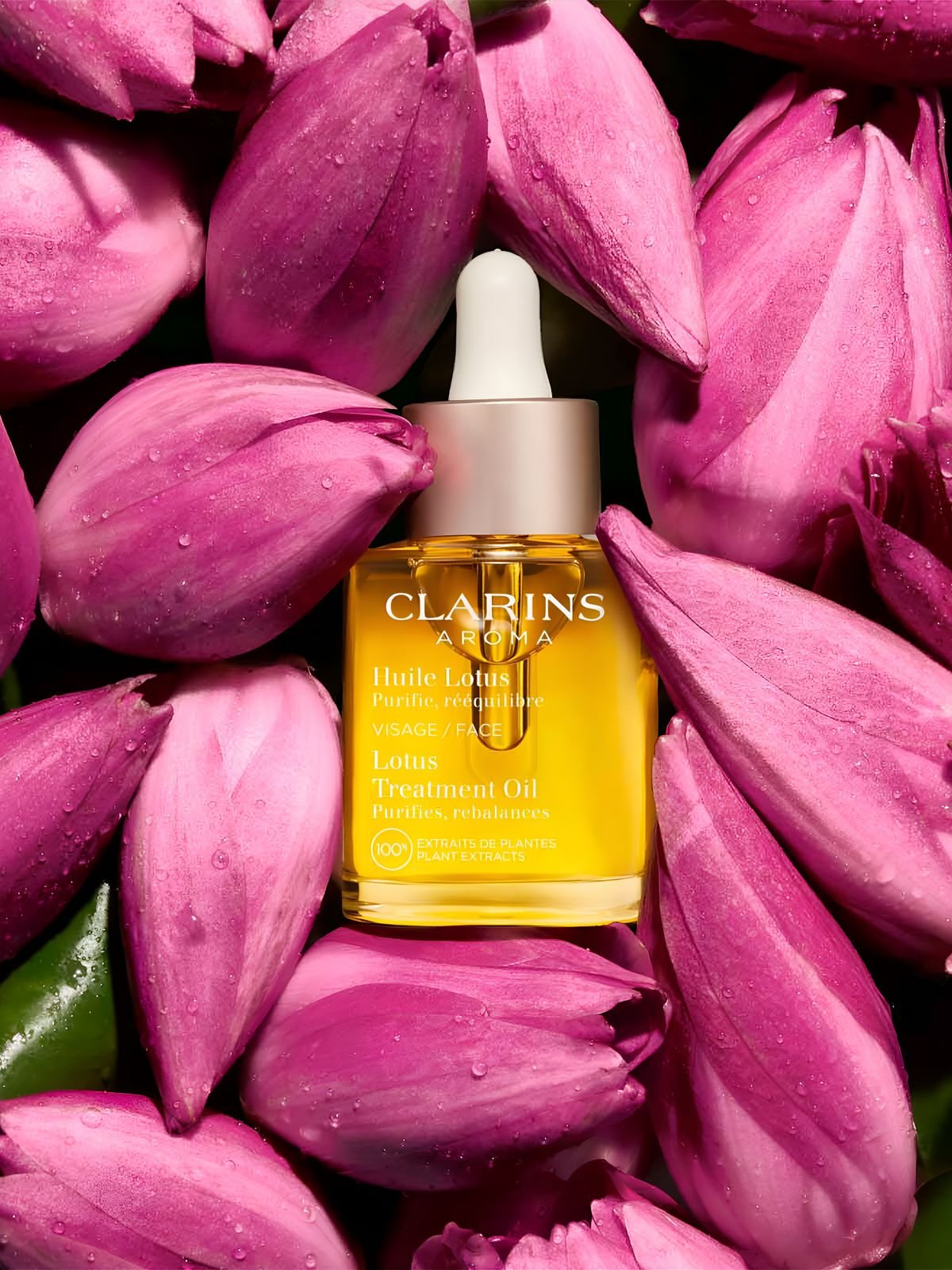 Clarins Lotus Face Treatment Oil | Bash