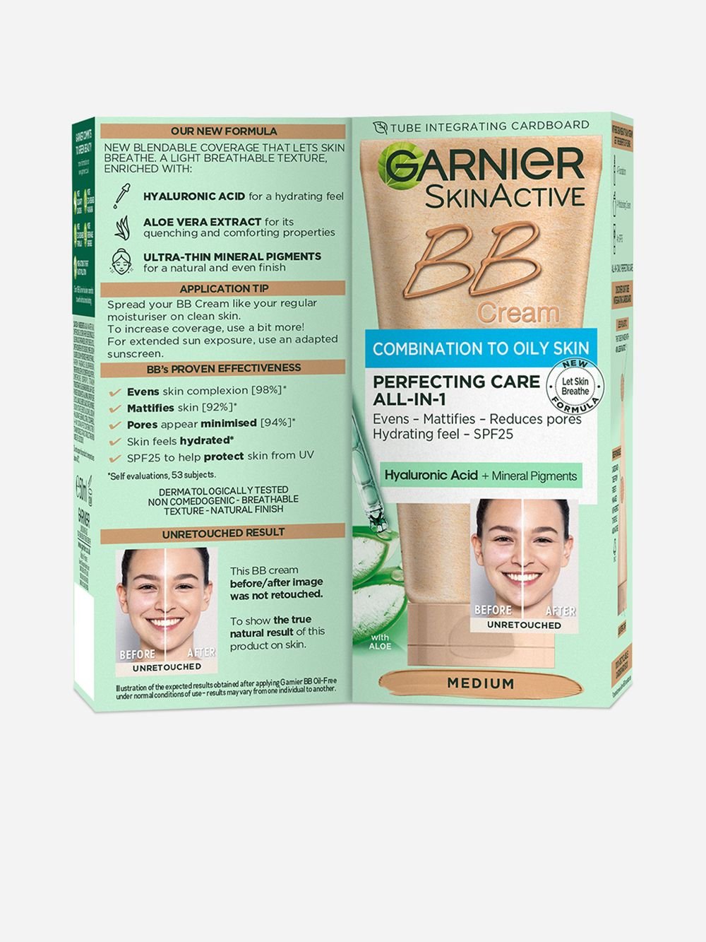Garnier BB Cream Oil Free SPF 25 | Bash