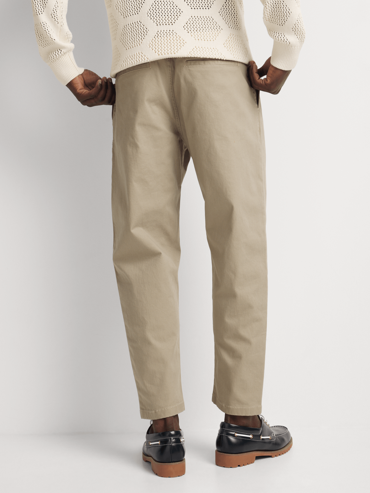 Markham Men's Styled Relaxed Pleat Khaki Pant | Bash