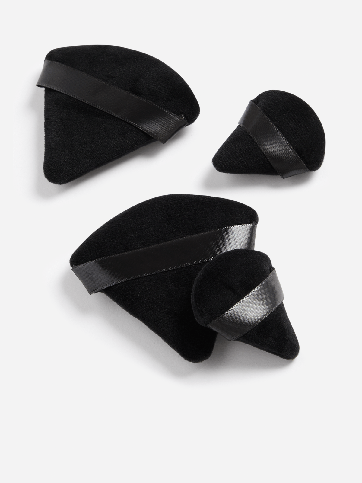 Colours Limited Black 4 Pack Triangular Powder Puff | Bash