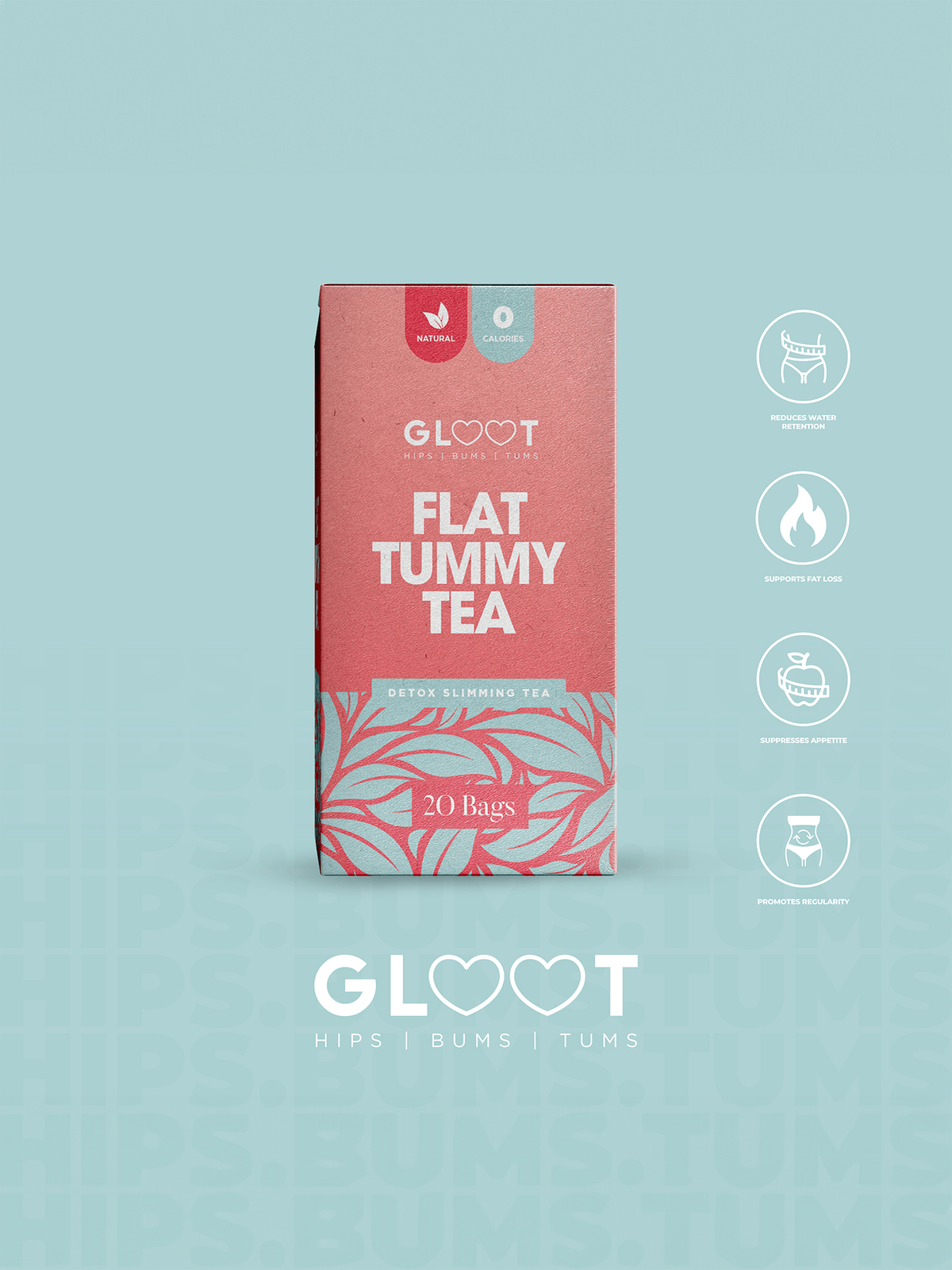 Gloot Flat Tummy Tea | Bash