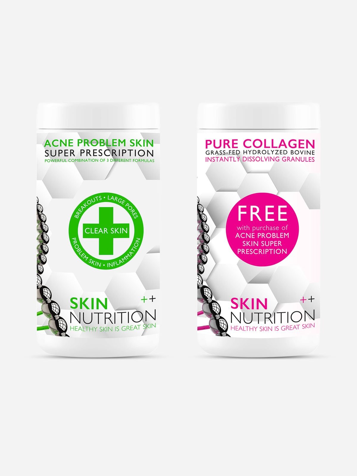 Skin Nutrition Acne and Problem Skin Super Prescription Capsules with ...