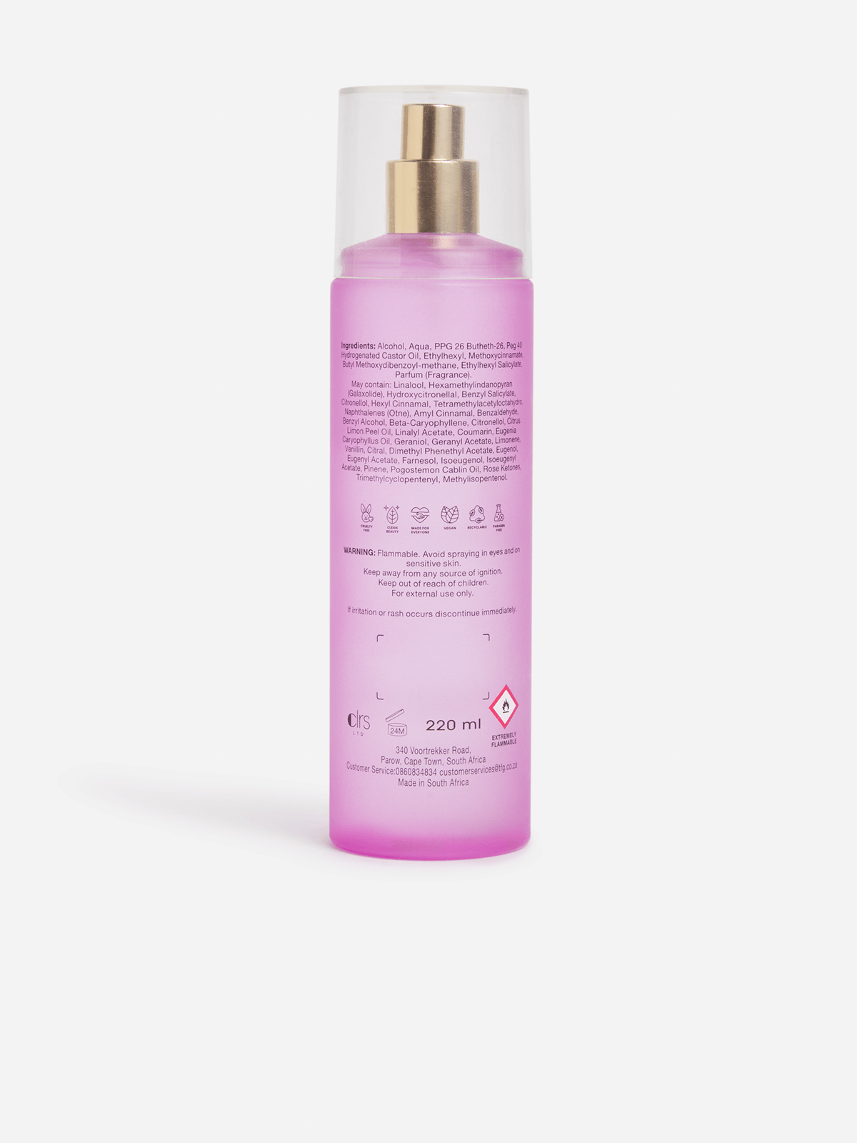 Colours Limited Georgia Hair & Body Mist 220ml | Bash