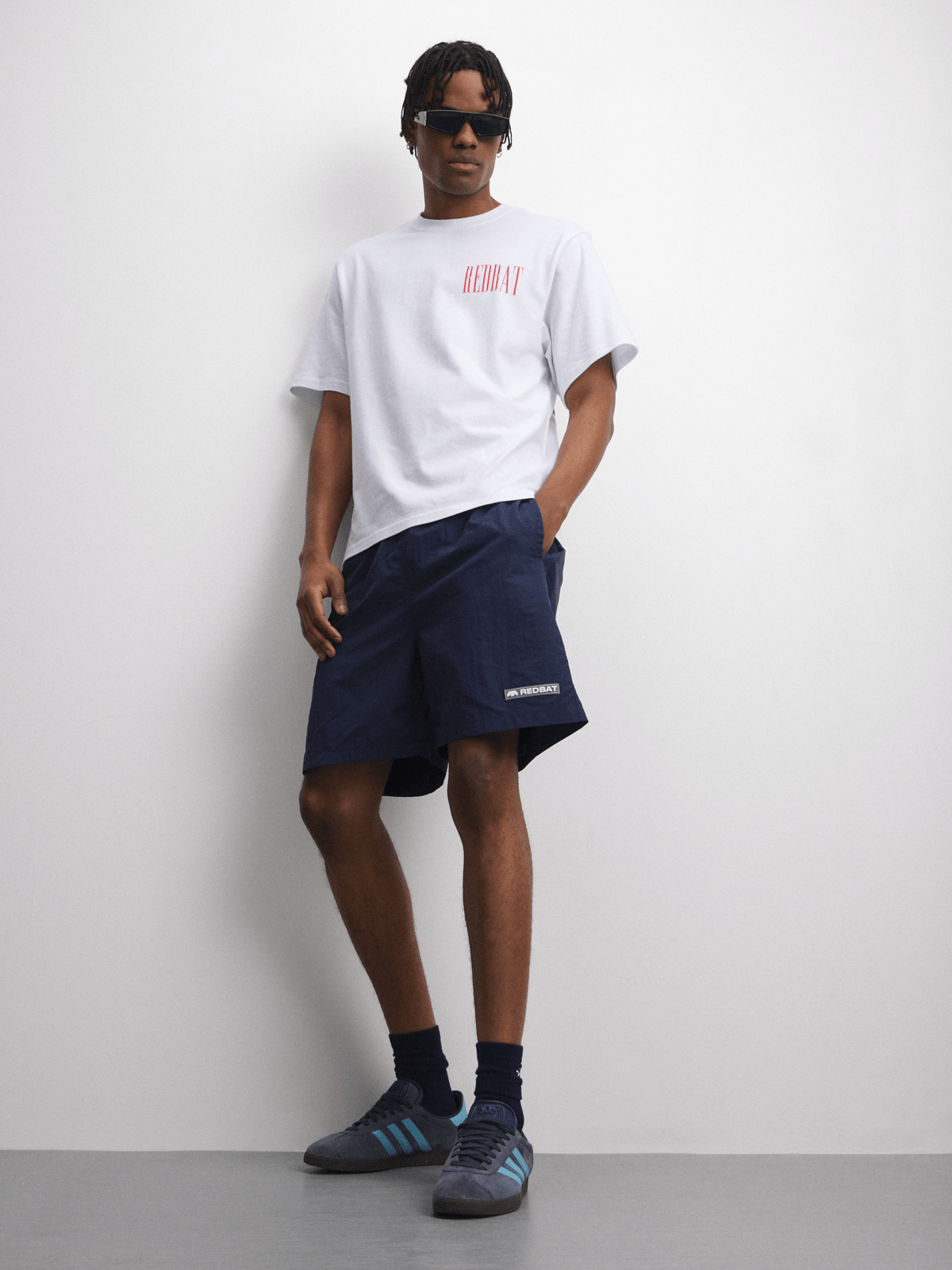 Redbat Men's Navy Shorts | Bash