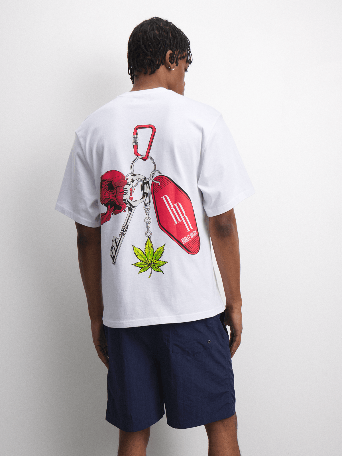 Redbat Men's Navy Shorts | Bash