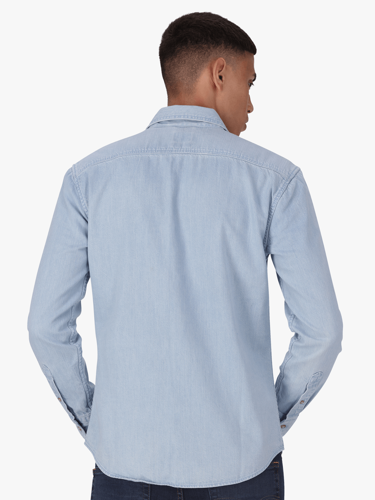 Men's Levi's Blue Light Bttry Hm Slim Z Osborne Shirt | Bash
