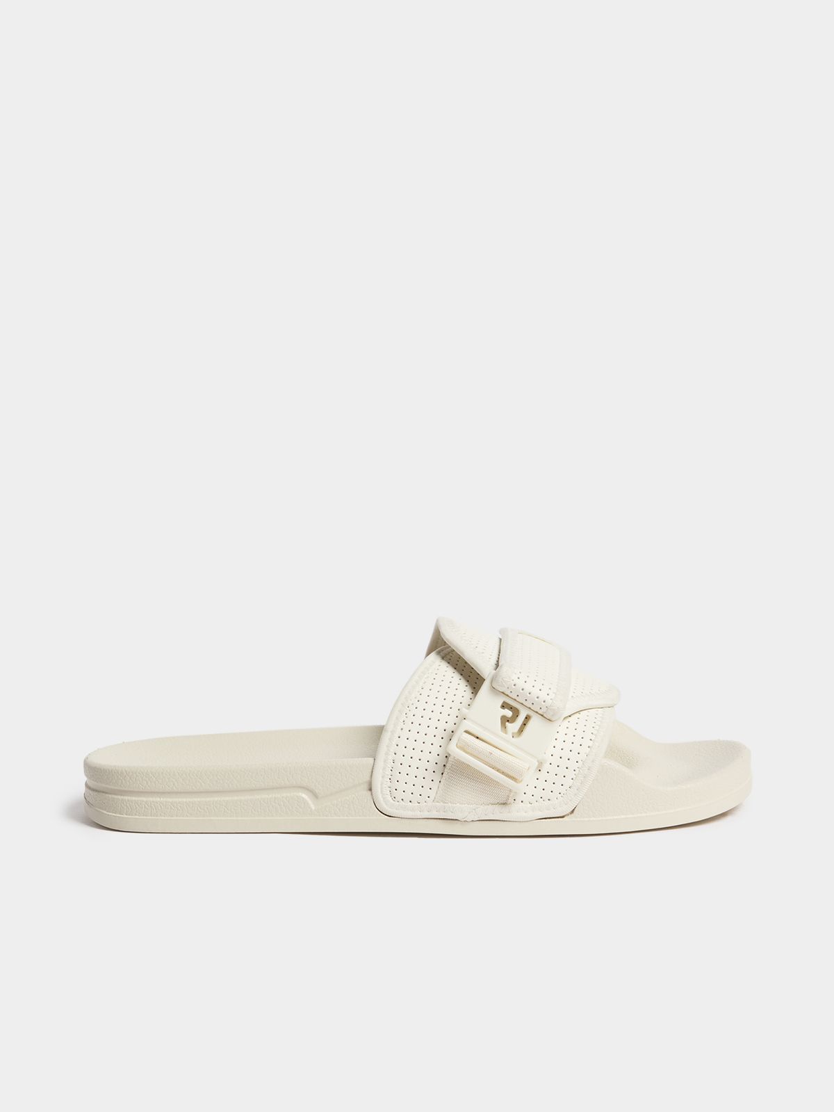 Relay Jeans Men's Strap Ecru Slides | Bash